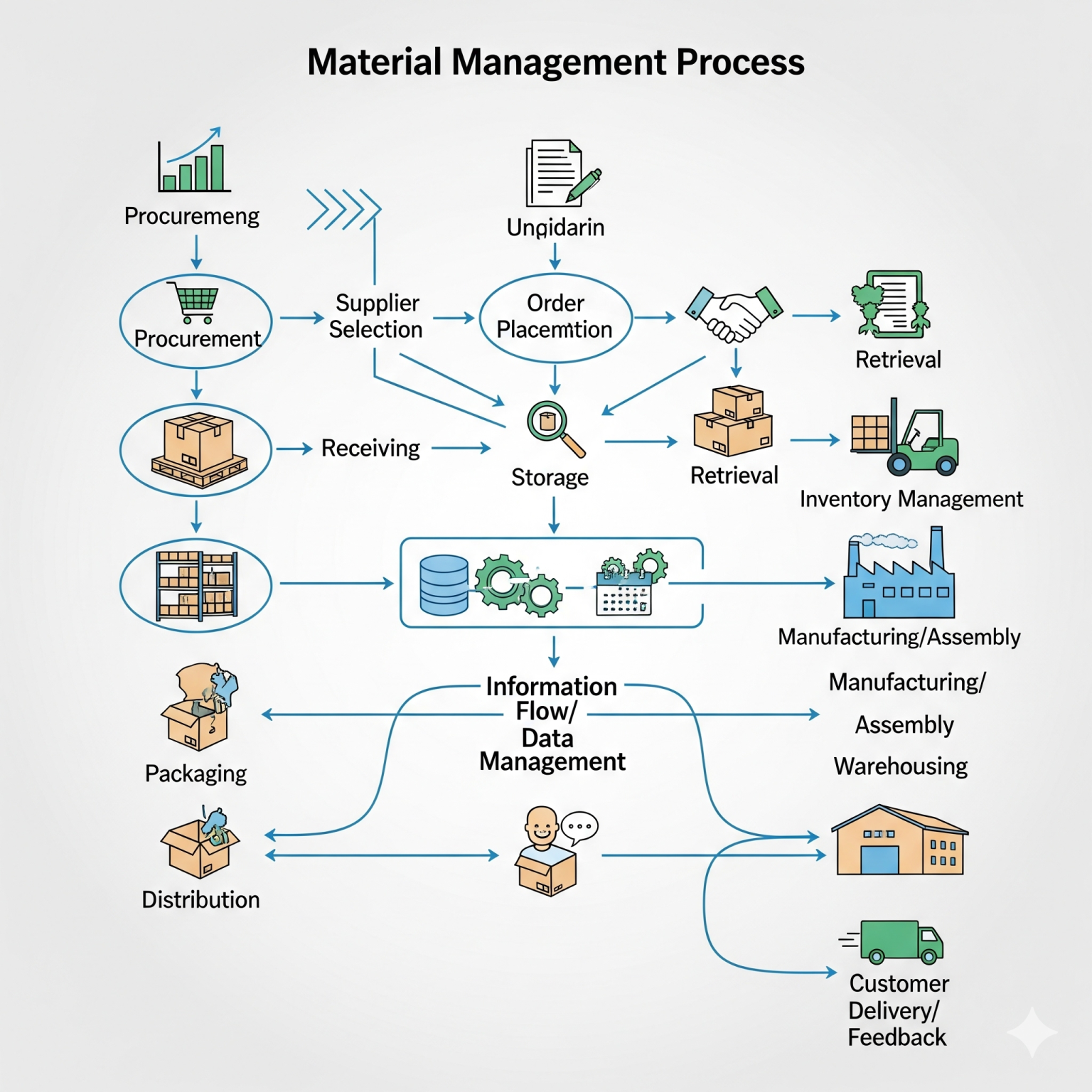 What is the Material Management Process? Steps, Types, and Importance