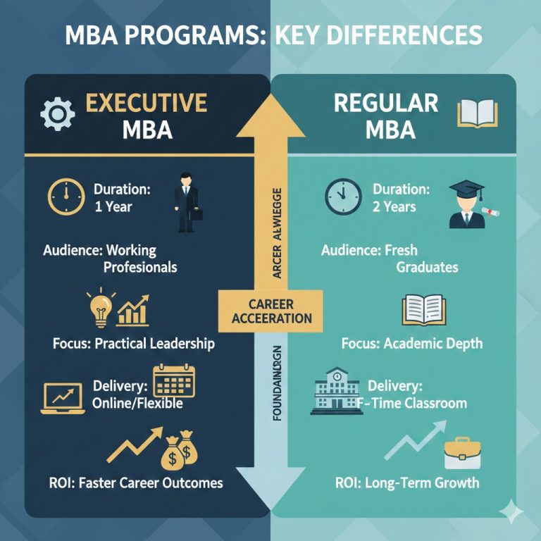 1-Year Online Executive MBA for Working Professionals | MITSDE